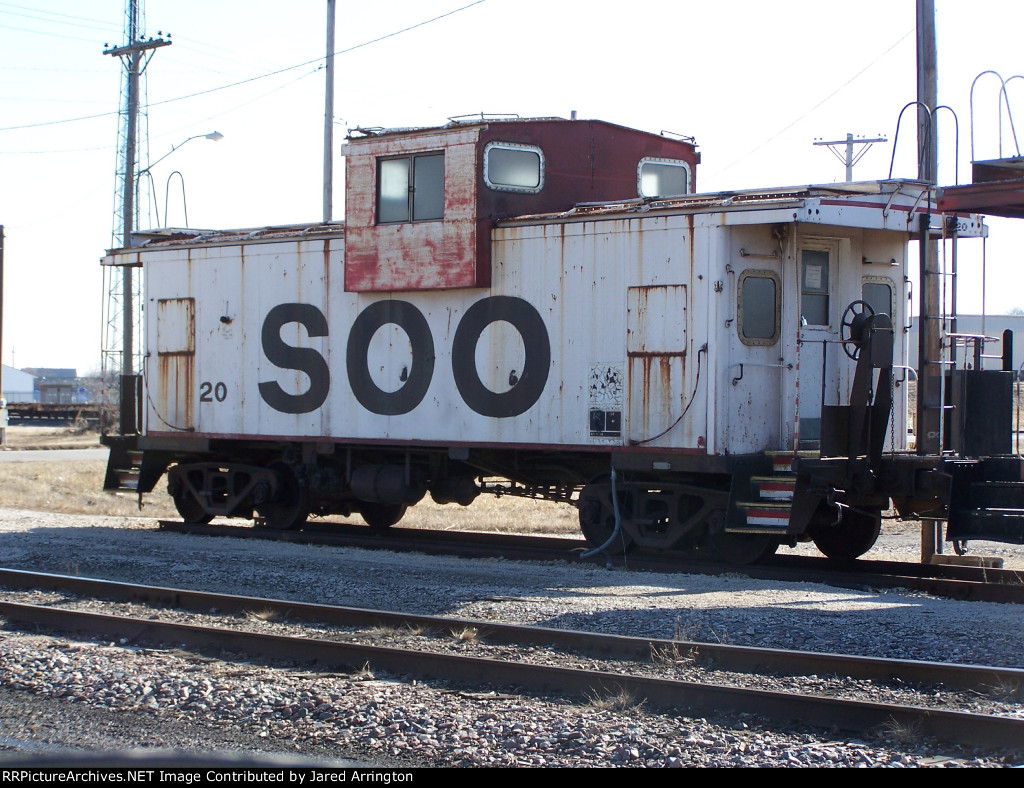 SOO 20 caboose